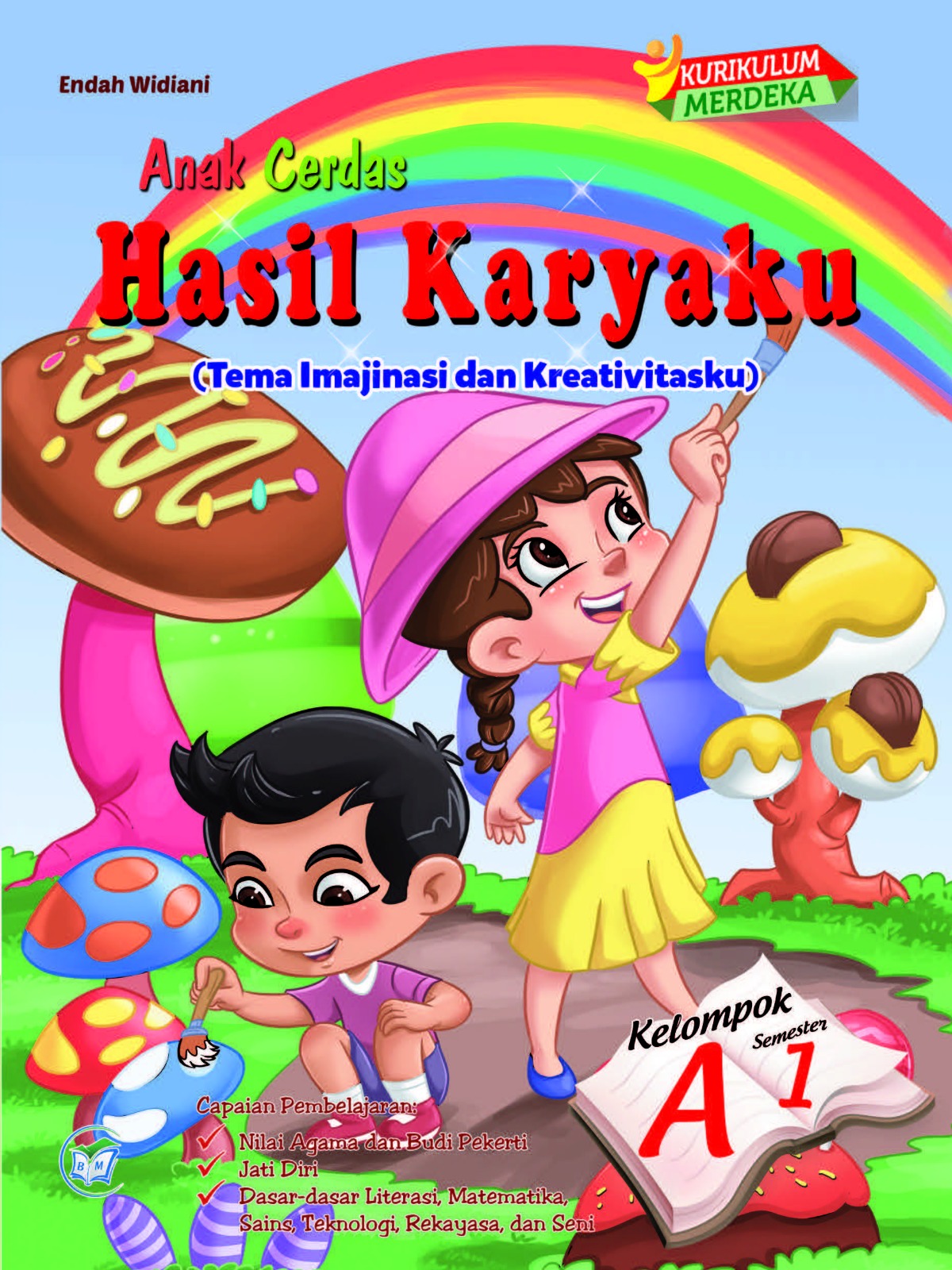 Buku TK Kurikulum Merdeka Hasil Karyaku A (Tema Imajinasi & Kreativitasku) - Penerbit Bukit Mas ...
